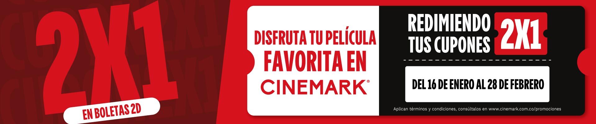 ¡Bienvenidos a Cinemark Colombia!