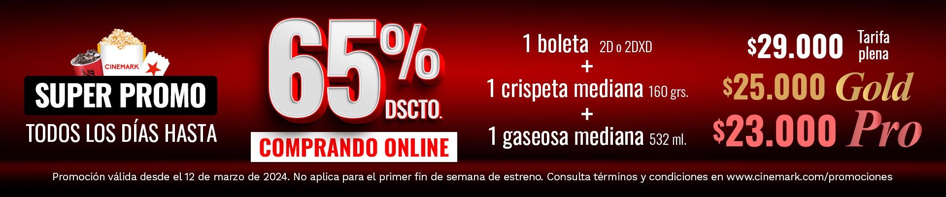!Bienvenidos a Cinemark Colombia!