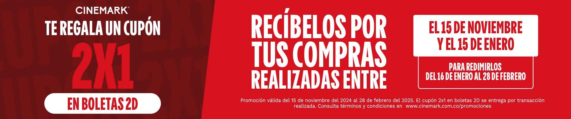 ¡Bienvenidos a Cinemark Colombia!