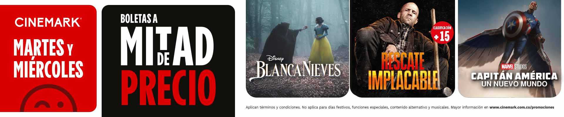 ¡Bienvenidos a Cinemark Colombia!