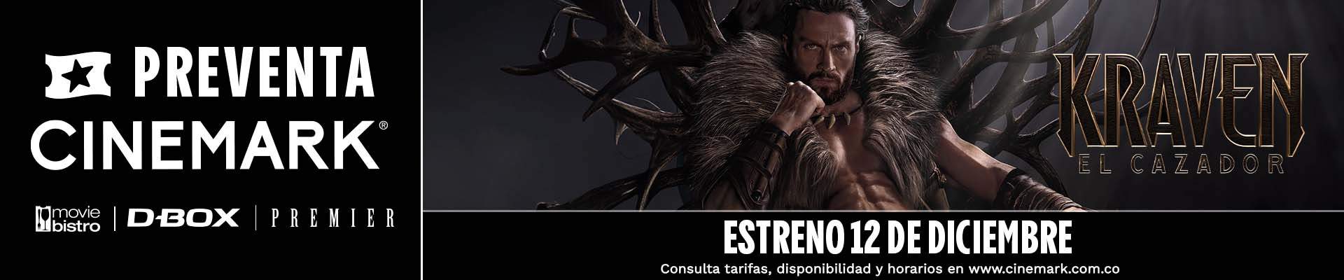 !Bienvenidos a Cinemark Colombia!