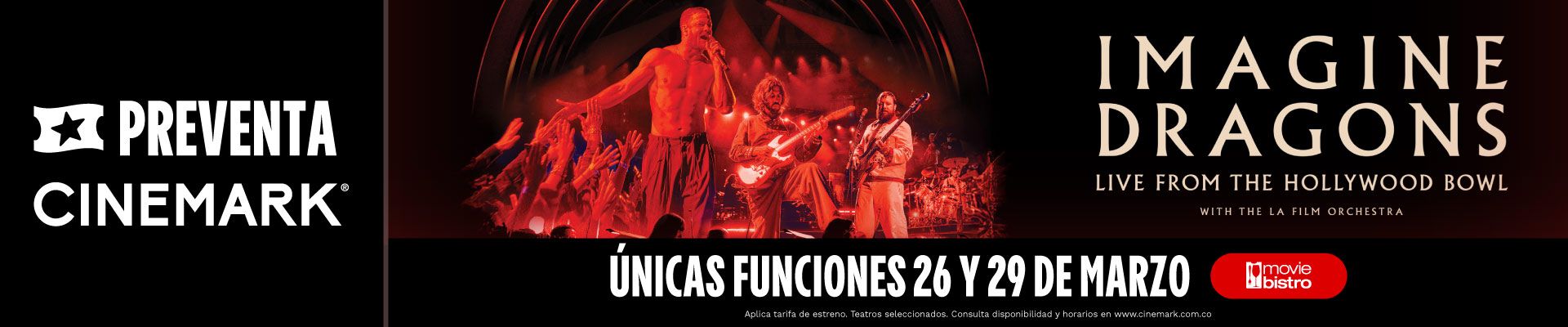 ¡Bienvenidos a Cinemark Colombia!