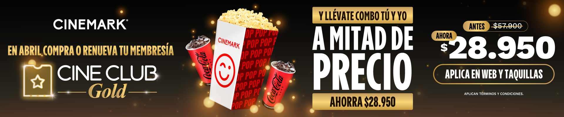 ¡Bienvenidos a Cinemark Colombia!
