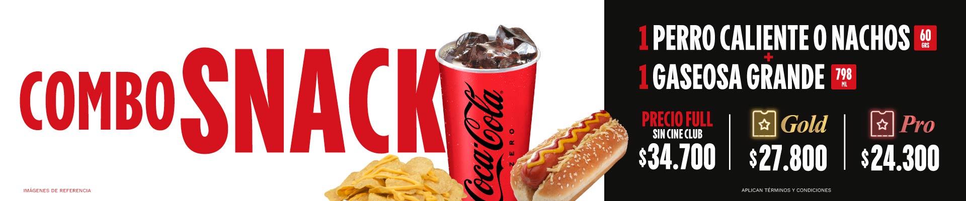 inicio promociones combo snack general pro